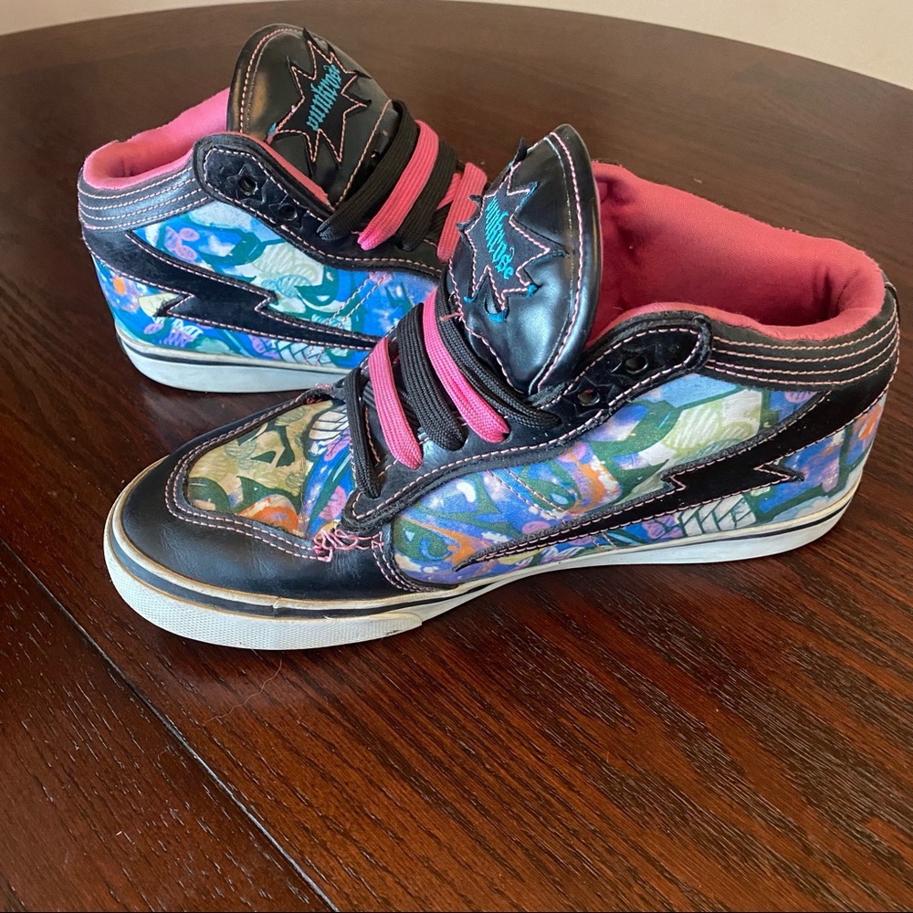 Skechers Punkrose Skater High Top Extra Thick Ankle P… - Gem